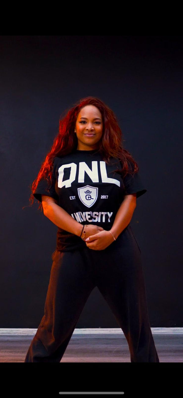 QNL University Boyfriend Tee - Queens N' Lettos